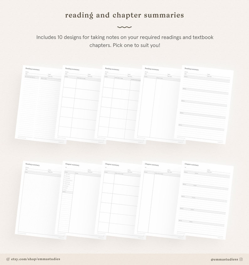 Reading Journal Log Book and Novel Diary Student - Etsy