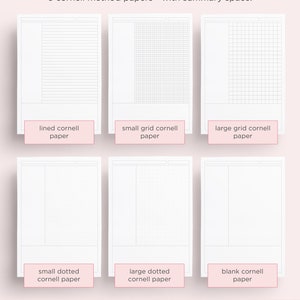 Digital Note Taking Paper Template Goodnotes Notability iPad - Etsy