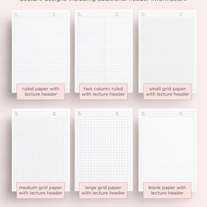 Digital Note Taking Paper Template Goodnotes Notability iPad - Etsy