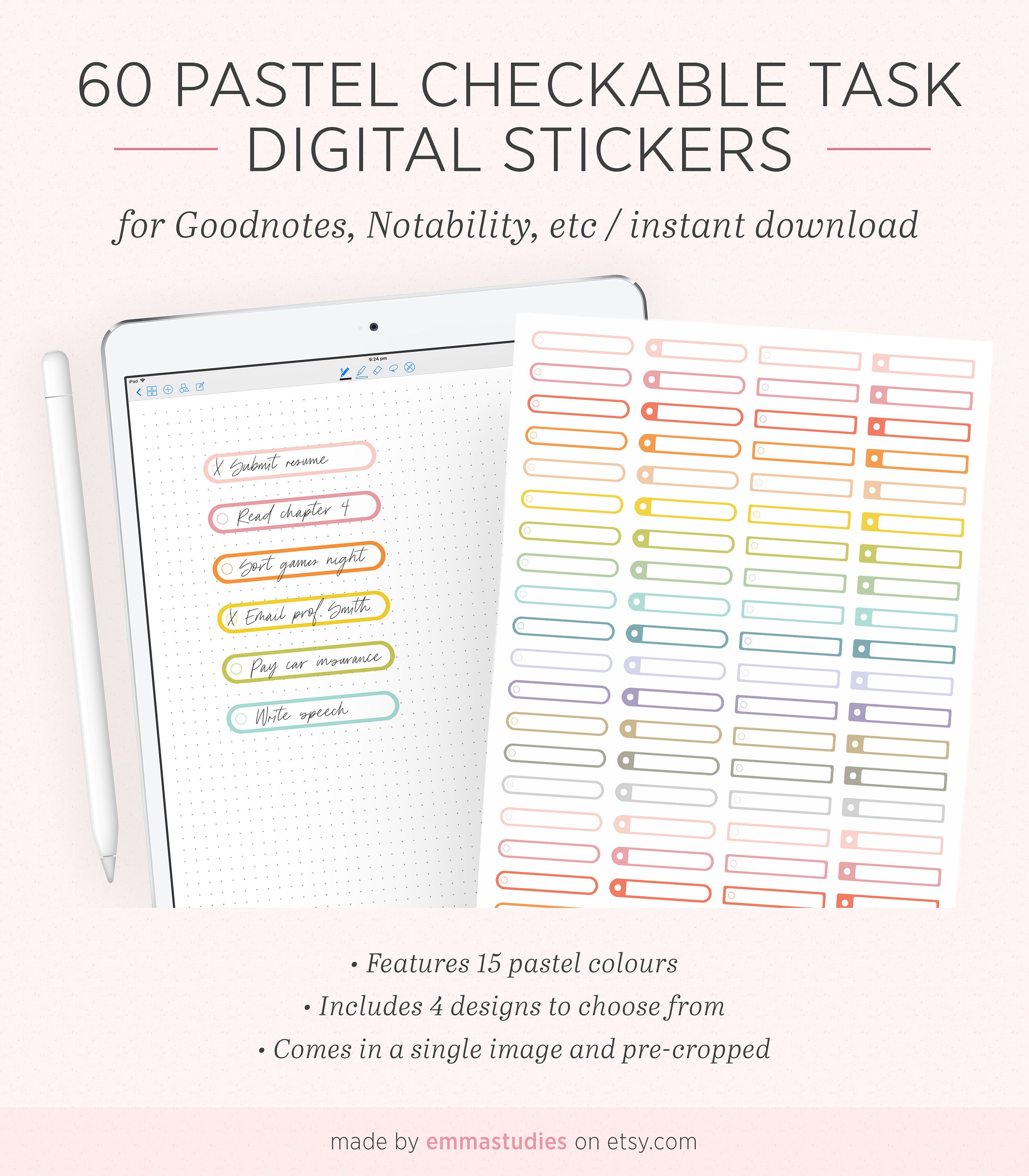 1031 To Email Checklist Stickers Planner Stickers Paper Stickers etna ...