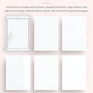 Digital Note Taking Paper Template | Goodnotes Notability iPad Tablet ...