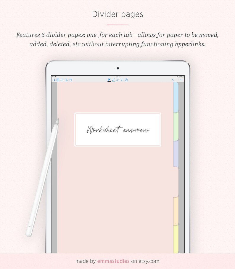 Digital Pastel Paper Notebook Ruled Dotted Grid Cornell | Etsy