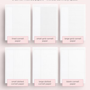 Digital Note Taking Paper Template Goodnotes Notability iPad - Etsy