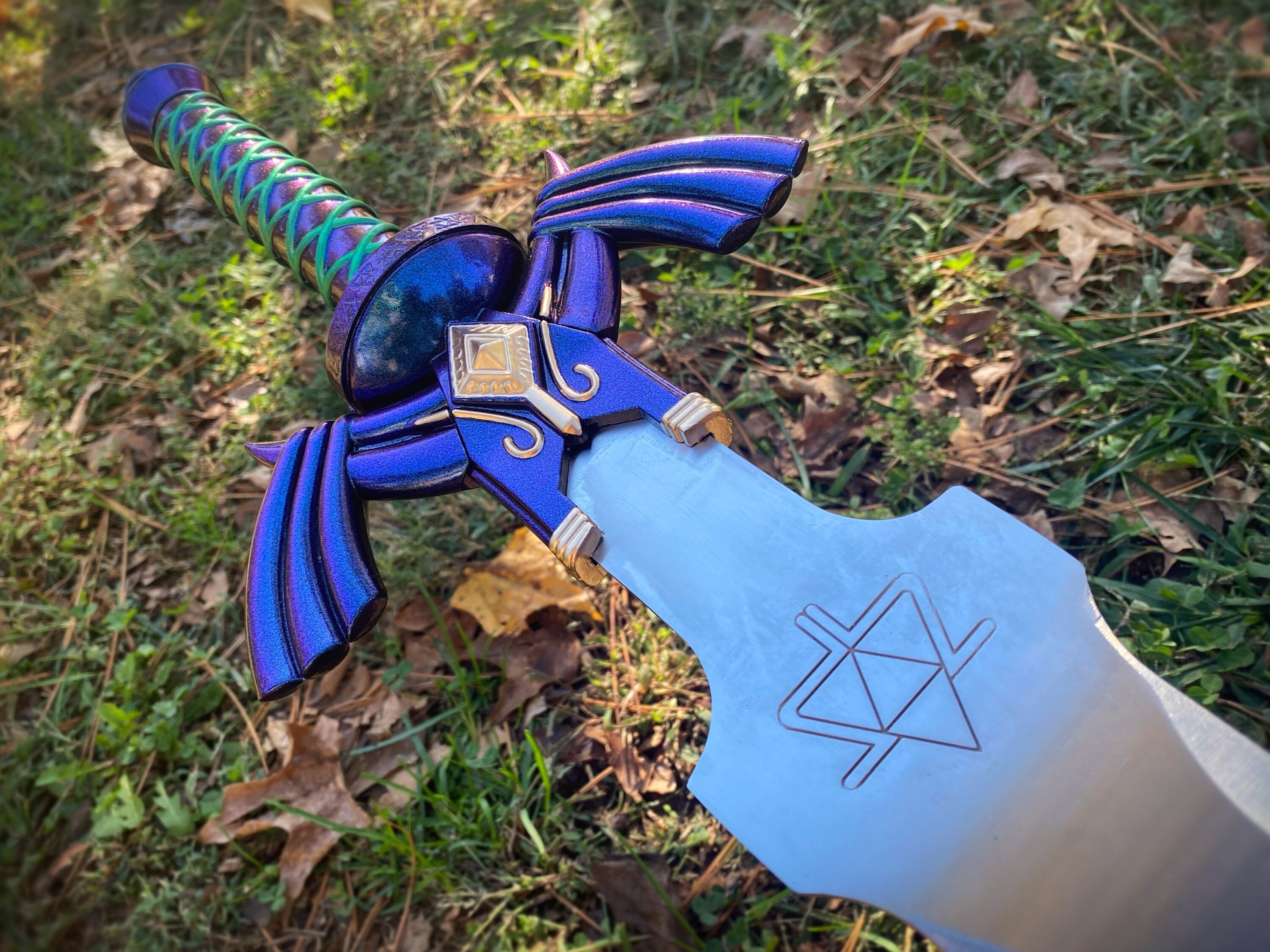 Limited Edition Legend Of Zelda Master Sword Full Size Metal Etsy