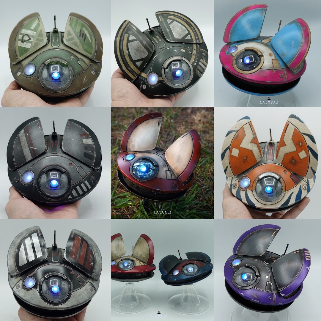 LOLA Kenobi Bug Droid Animatronic Star Wars Custom Weathered or Painted ...