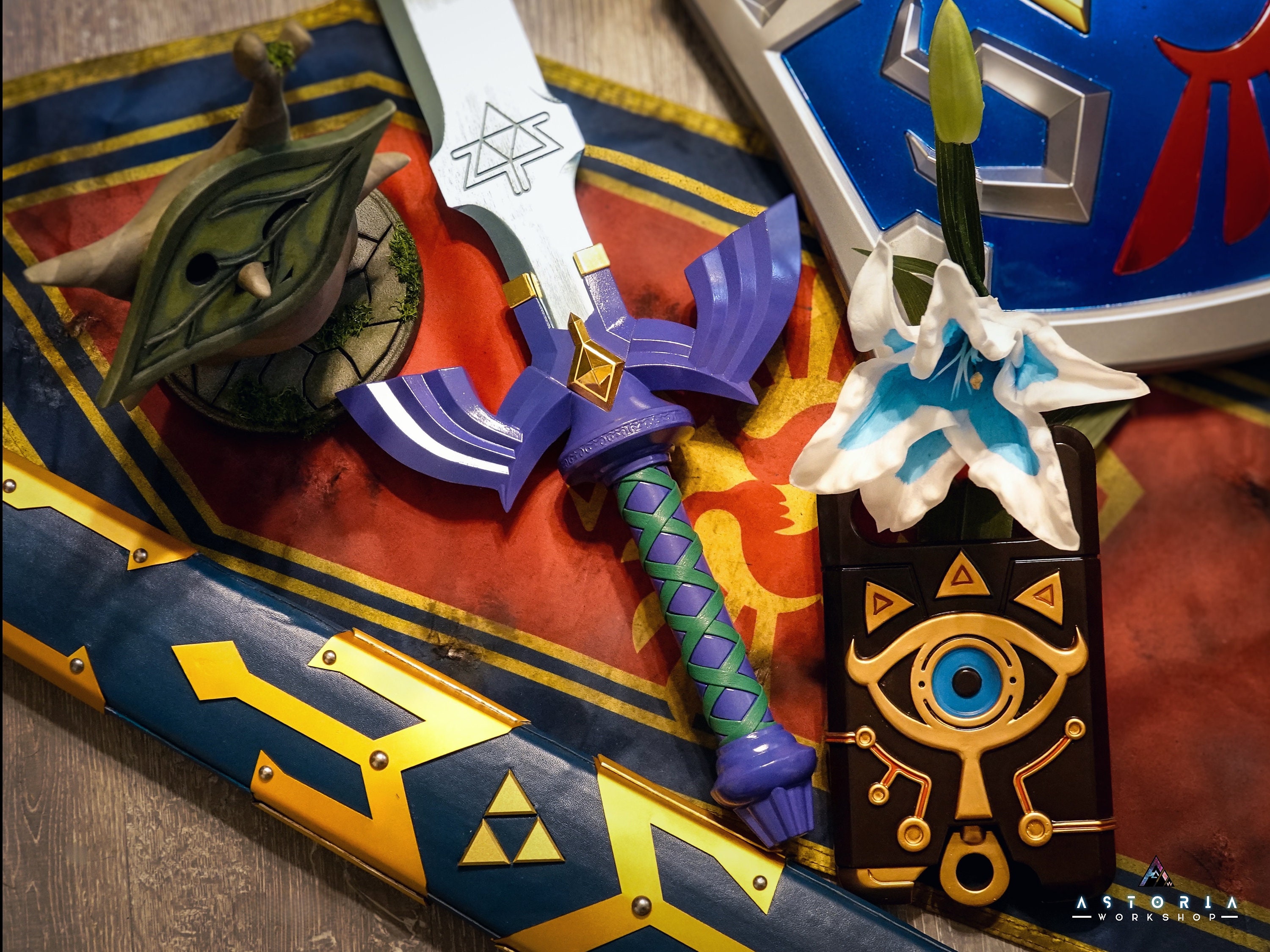 Zelda Tears of the Kingdom Master Sword V3 Full-size Metal Replica ...
