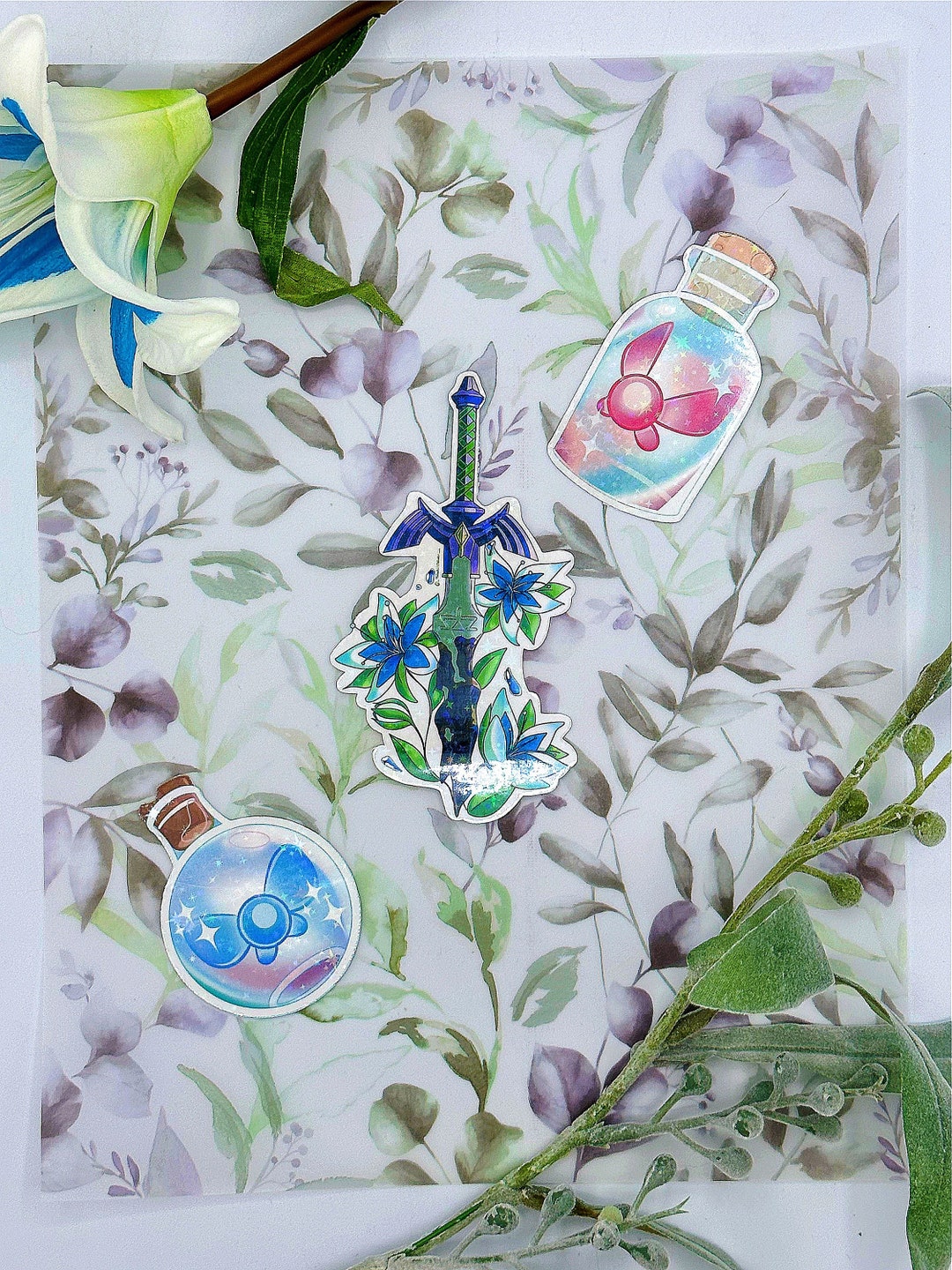 Legend of Zelda Sticker Set kawaiixhawaii - Etsy