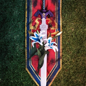 Legend of Zelda Hyrule Flag, Hyrule Castle Flag, Hylian Flag MASSIVE ...