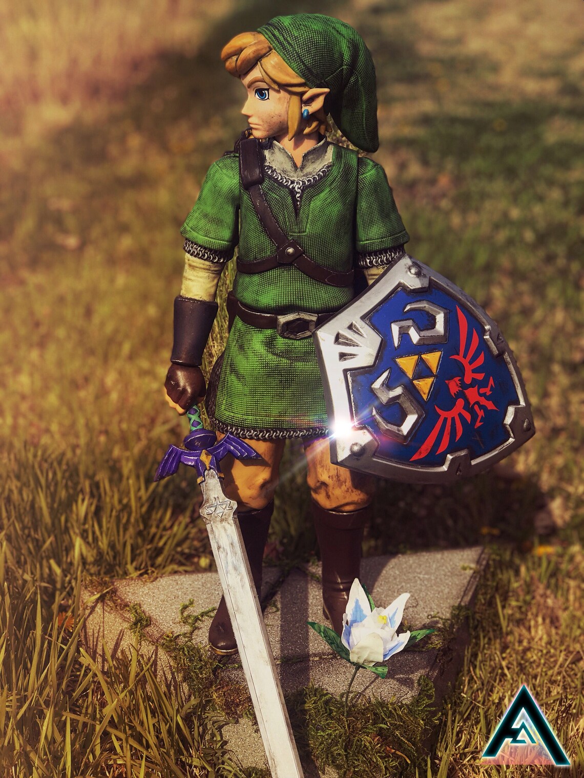 Link MASSIVE Replica Figure Statue From Zelda - Etsy