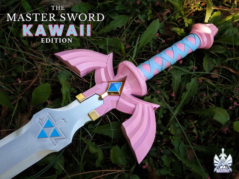 Create Your Own Zelda Master Sword! V3 Life Size Metal Replica Cosplay ...