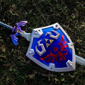 Zelda Master Sword V3 Life Size Metal Replica, Breath of the Wild ...