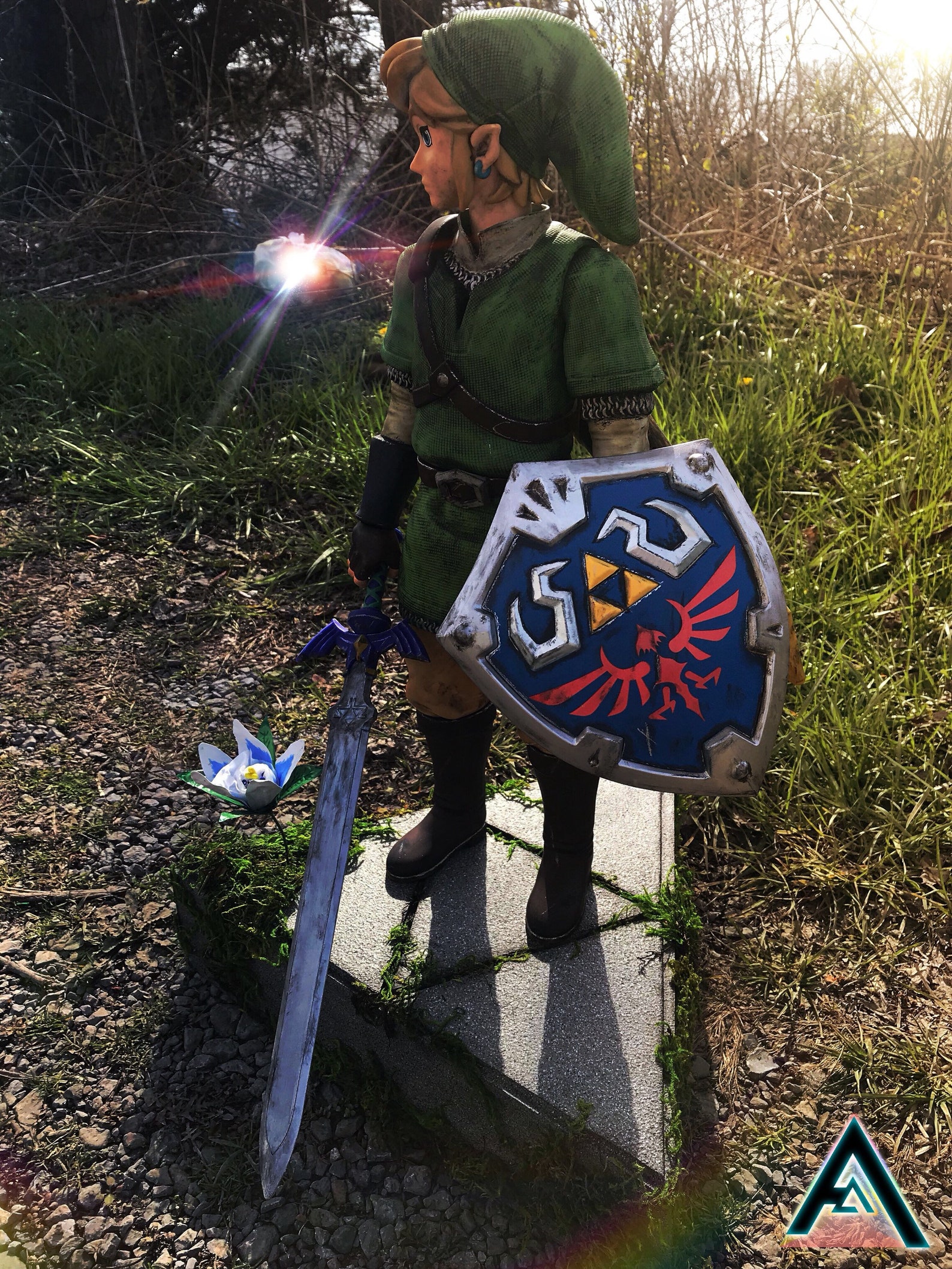 Link MASSIVE Replica Figure Statue From Zelda - Etsy