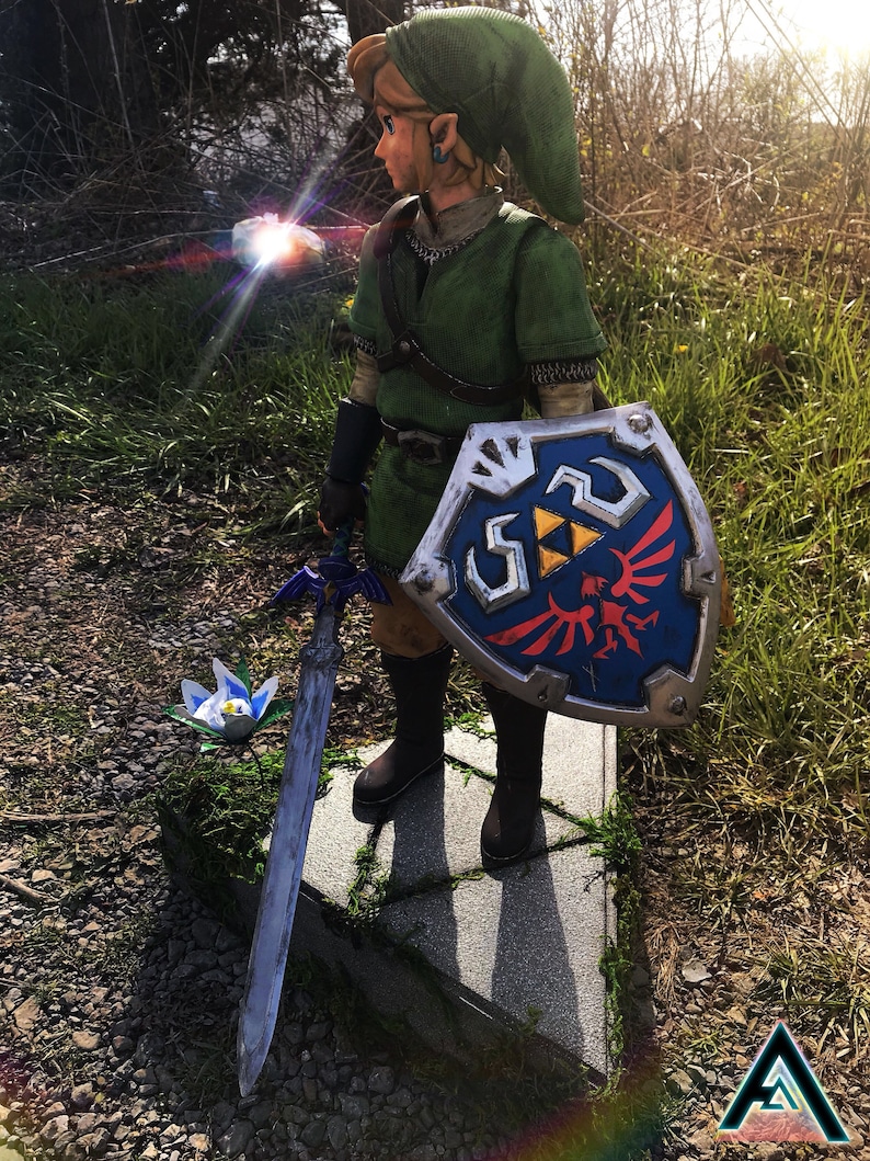 Link MASSIVE Replica Figure Statue From Zelda - Etsy