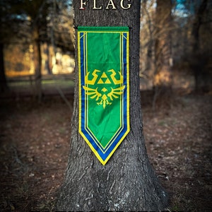 Legend of Zelda Hyrule Flag, Hyrule Castle Flag, Hylian Flag MASSIVE ...
