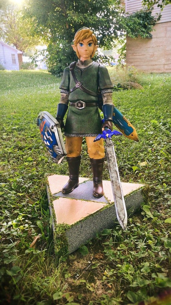 Link MASSIVE Replica Figure Statue From Zelda Etsy Canada