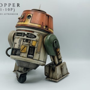 CHOPPER Mubo’s Droid Builders Galaxy’s Edge Droid Customization, Paint ...
