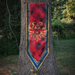 Legend of Zelda Hyrule Flag Hyrule Castle Flag Hylian Flag - Etsy
