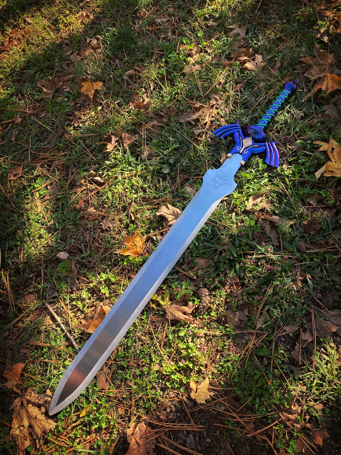 Limited Edition Legend Of Zelda Master Sword Full Size Metal Etsy