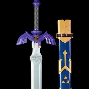 Hylian Sheath - Zelda Master Sword V3 Wooden Life-size Accessory for ...
