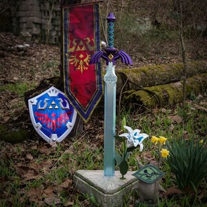 NEW V3 Zelda Triforce Display Pedestal of Time for Master Sword ...