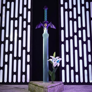 Legend of Zelda Master Sword Display Pedestal, Breath of the Wild Trial ...