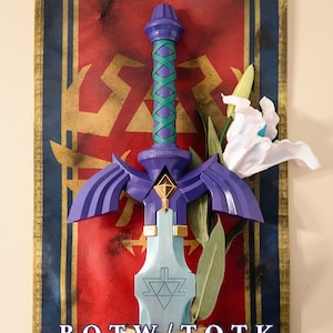 Zelda Tears of the Kingdom Master Sword V3 Full-size Metal Replica ...