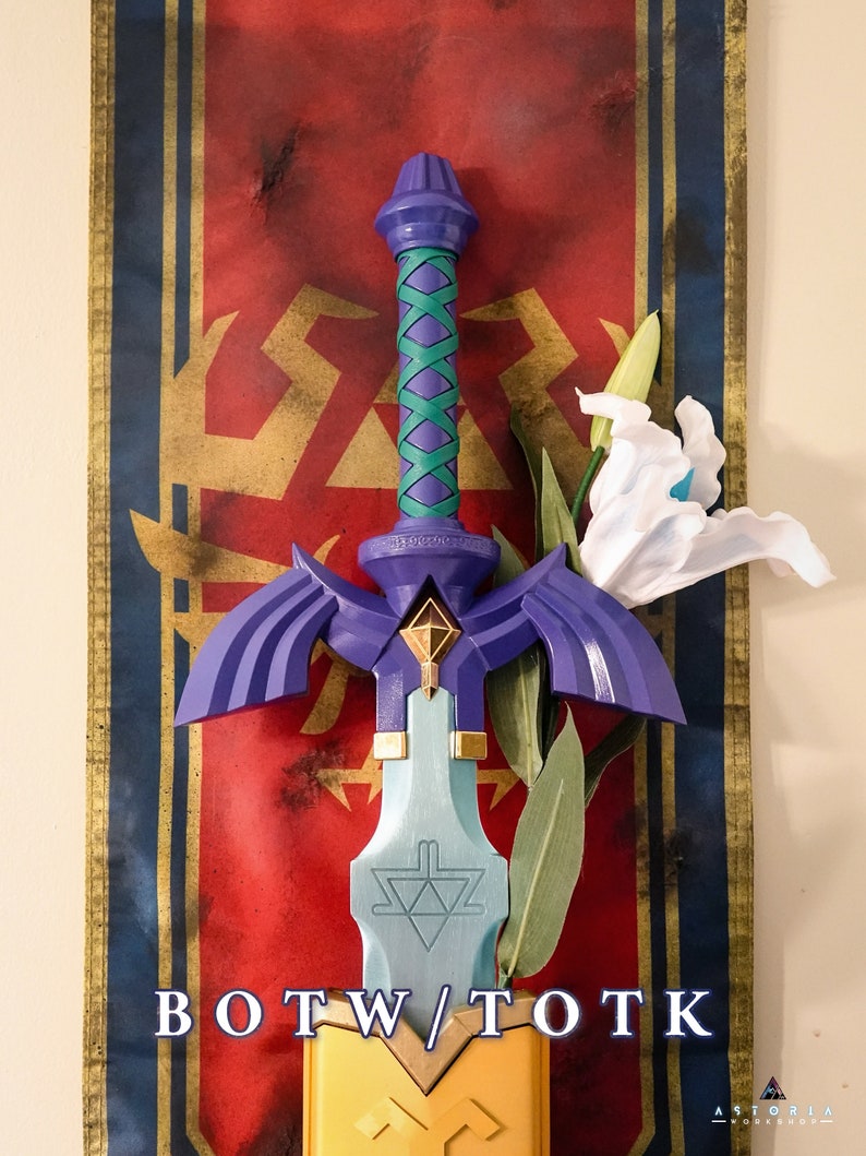 Zelda Tears of the Kingdom Master Sword V3 Full-size Metal Replica ...