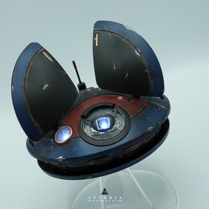 LOLA Kenobi Bug Droid Animatronic Star Wars Custom Weathered or Painted ...