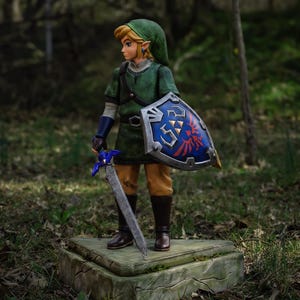 Link MASSIVE Replica Figure Statue From Zelda - Etsy