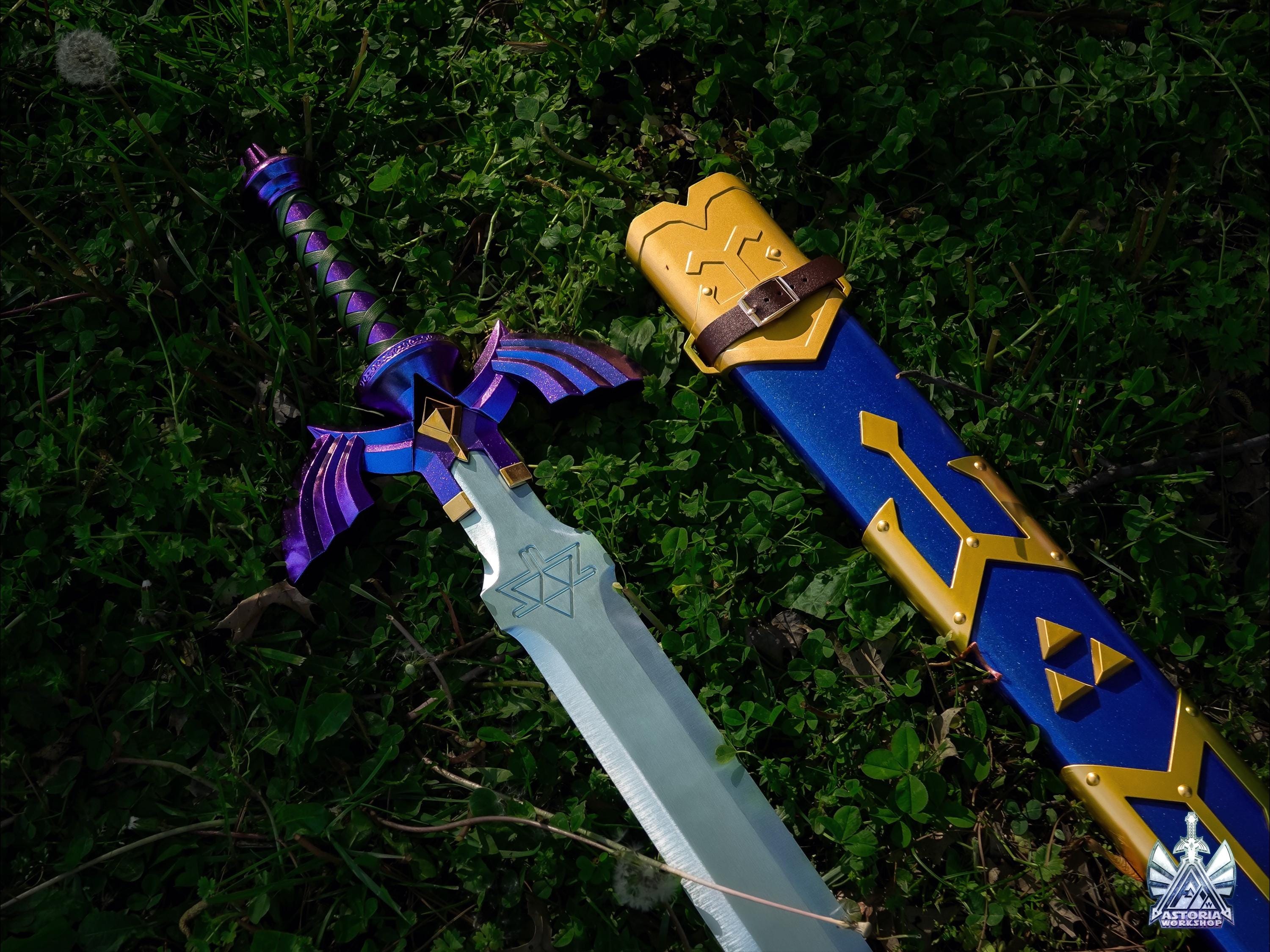 Create Your Own Zelda Master Sword! V3 Life Size Metal Replica Cosplay ...