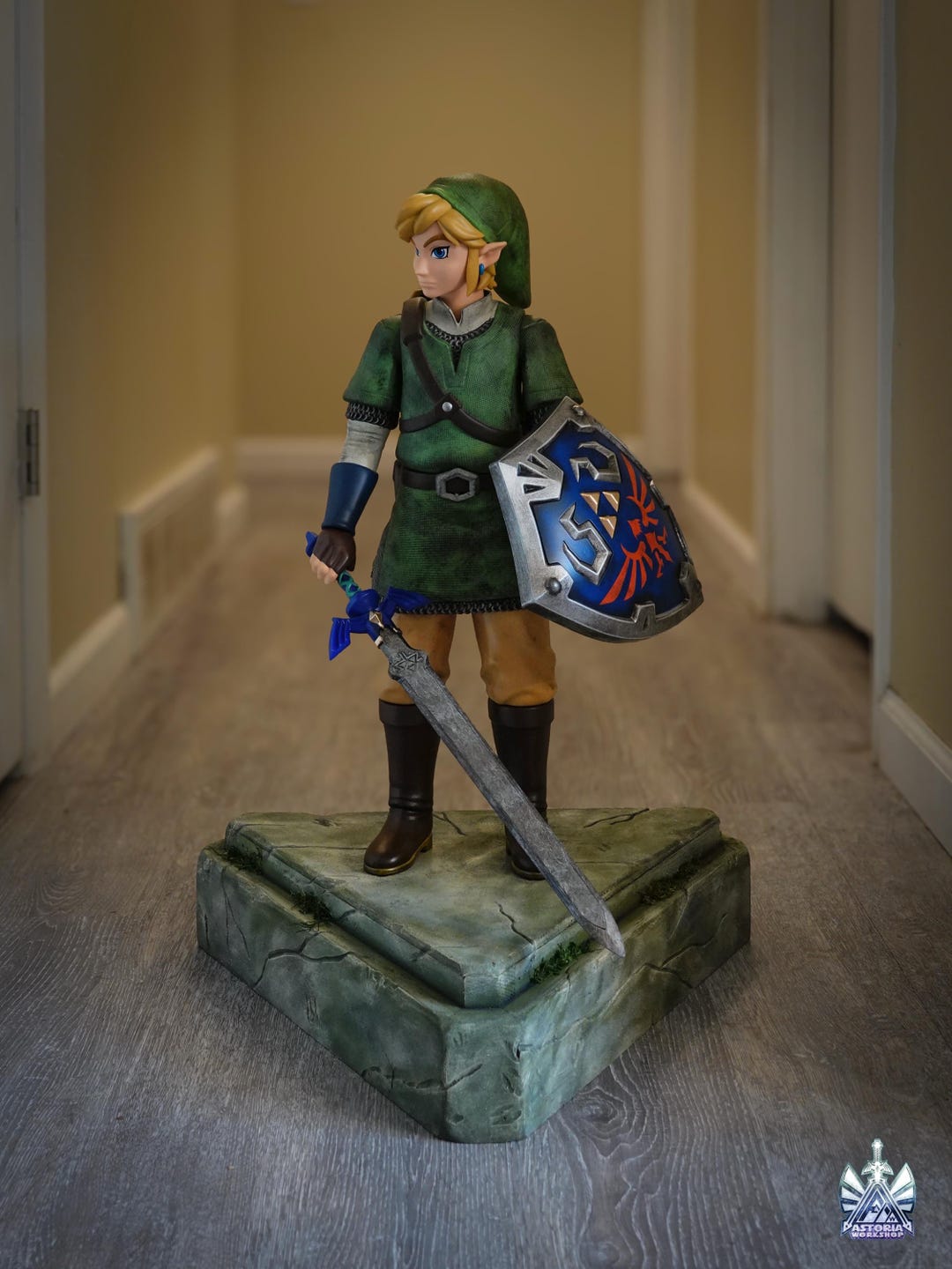 Link MASSIVE Replica Figure Statue From Zelda - Etsy