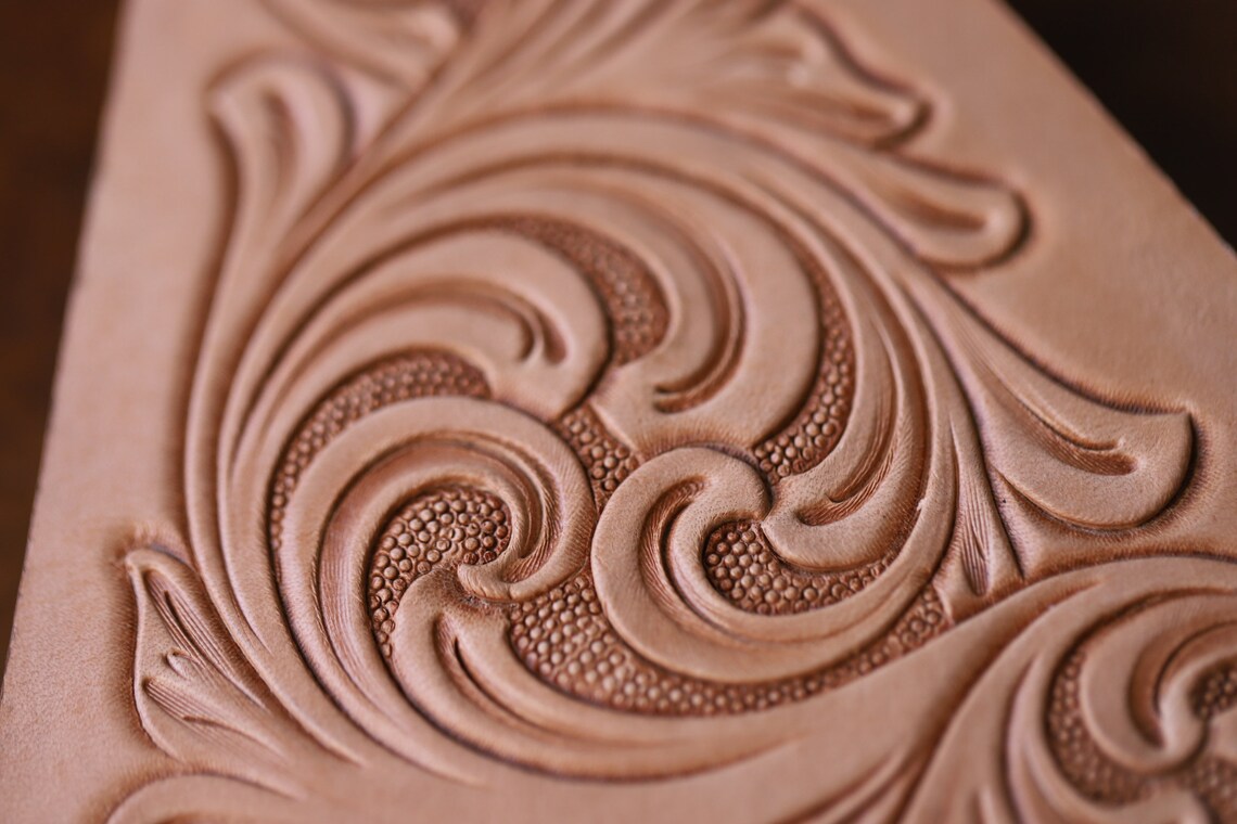 Scrollwork Corner Design for Beginner Leather Workers- PDF Digital ...