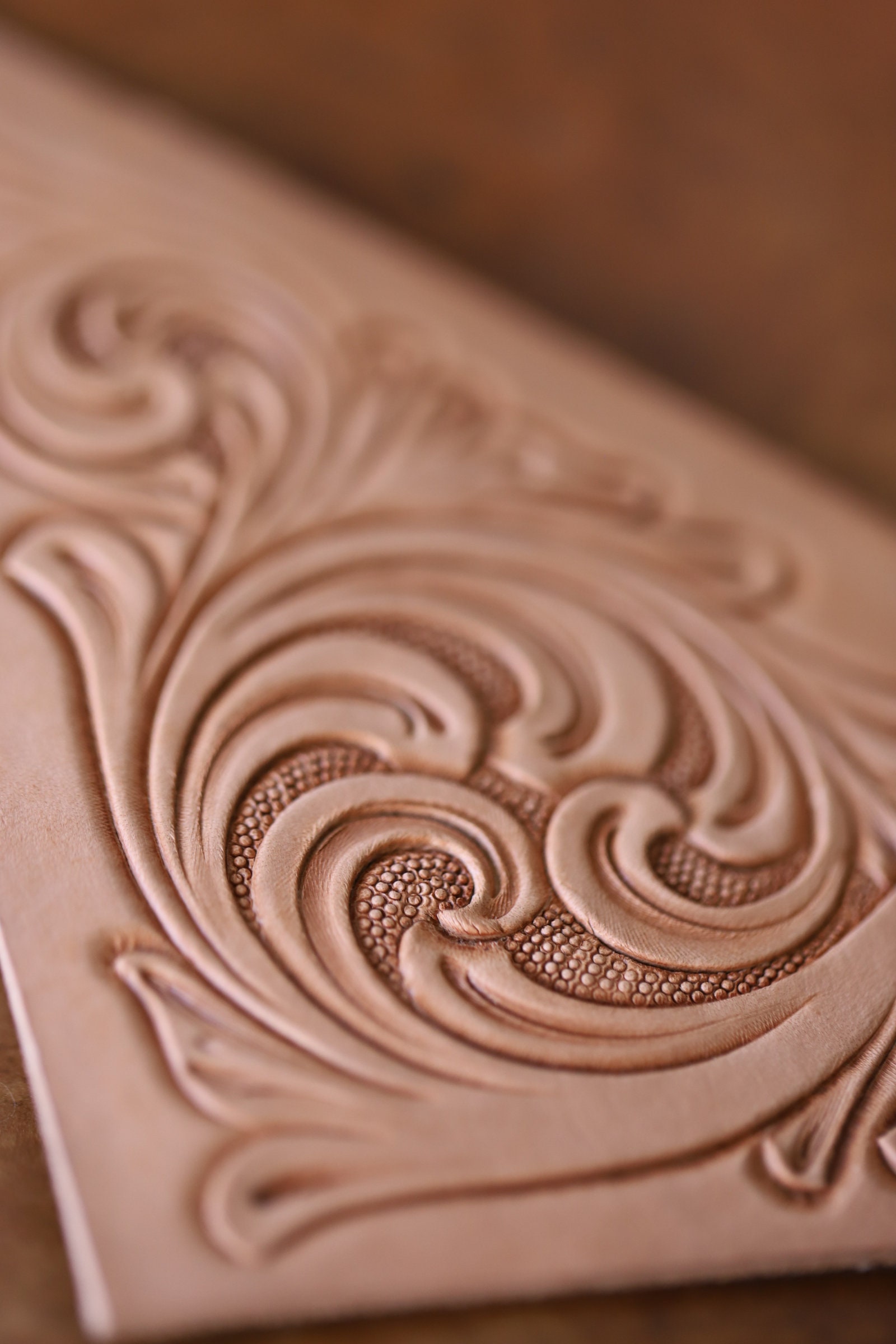 Scrollwork Corner Design for Beginner Leather Workers- PDF Digital ...