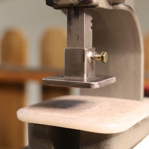 Arbor Press Accessory Attachment Foot- Steel Press Plate Clicker- Hand ...
