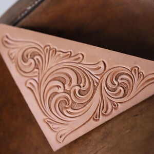 Scrollwork Corner Design for Beginner Leather Workers- PDF Digital ...