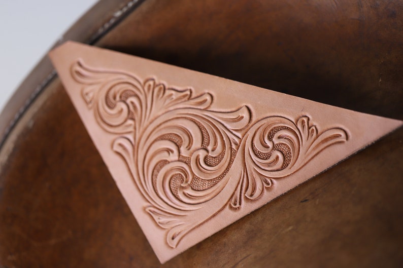 Scrollwork Corner Design for Beginner Leather Workers- PDF Digital ...