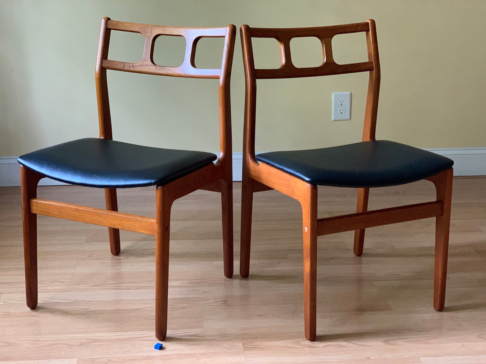 ONE Danish Teak Dining Chair or Desk Chair, by D-scan - Etsy