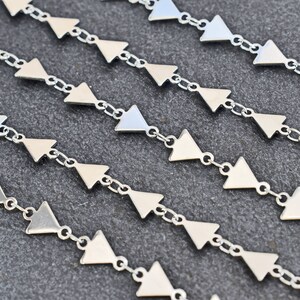 Chain CB-08R 1m Geometric Chain Triangle Chain W/ 2 Links - Etsy
