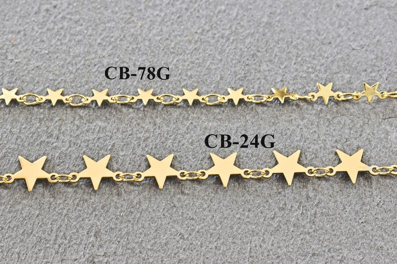 Chain CB-78GU upgraded Quality 1m Geometric Chain Star | Etsy