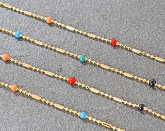 Ball Chain Gold Plated - Etsy