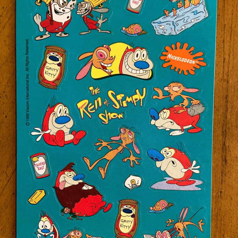 Nickelodeon Stickers - Etsy