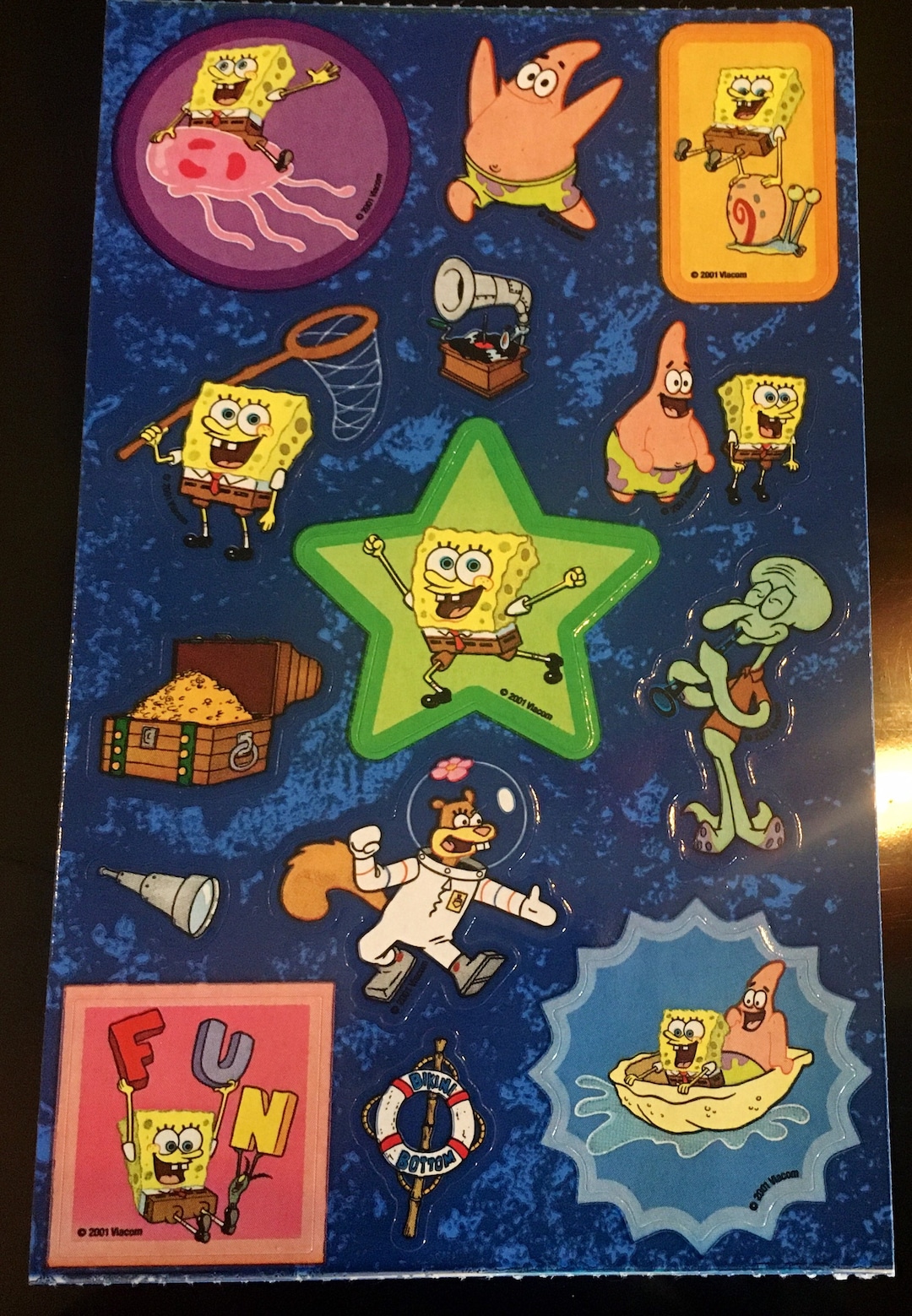 Vintage Spongebob Stickers - Etsy