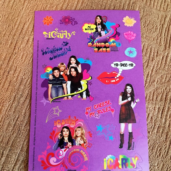 Icarly Stickers - Etsy