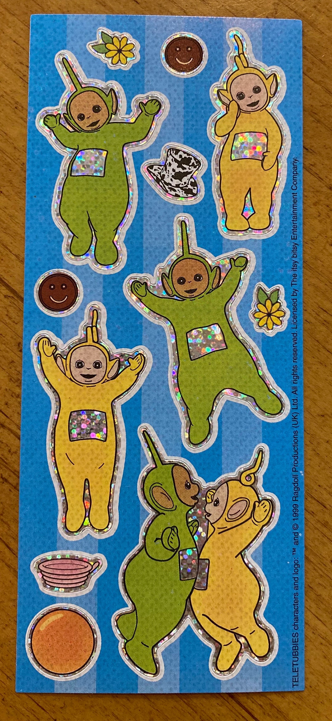 Vintage Teletubbies Stickers - Etsy