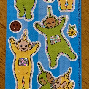 Vintage Teletubbies Stickers - Etsy