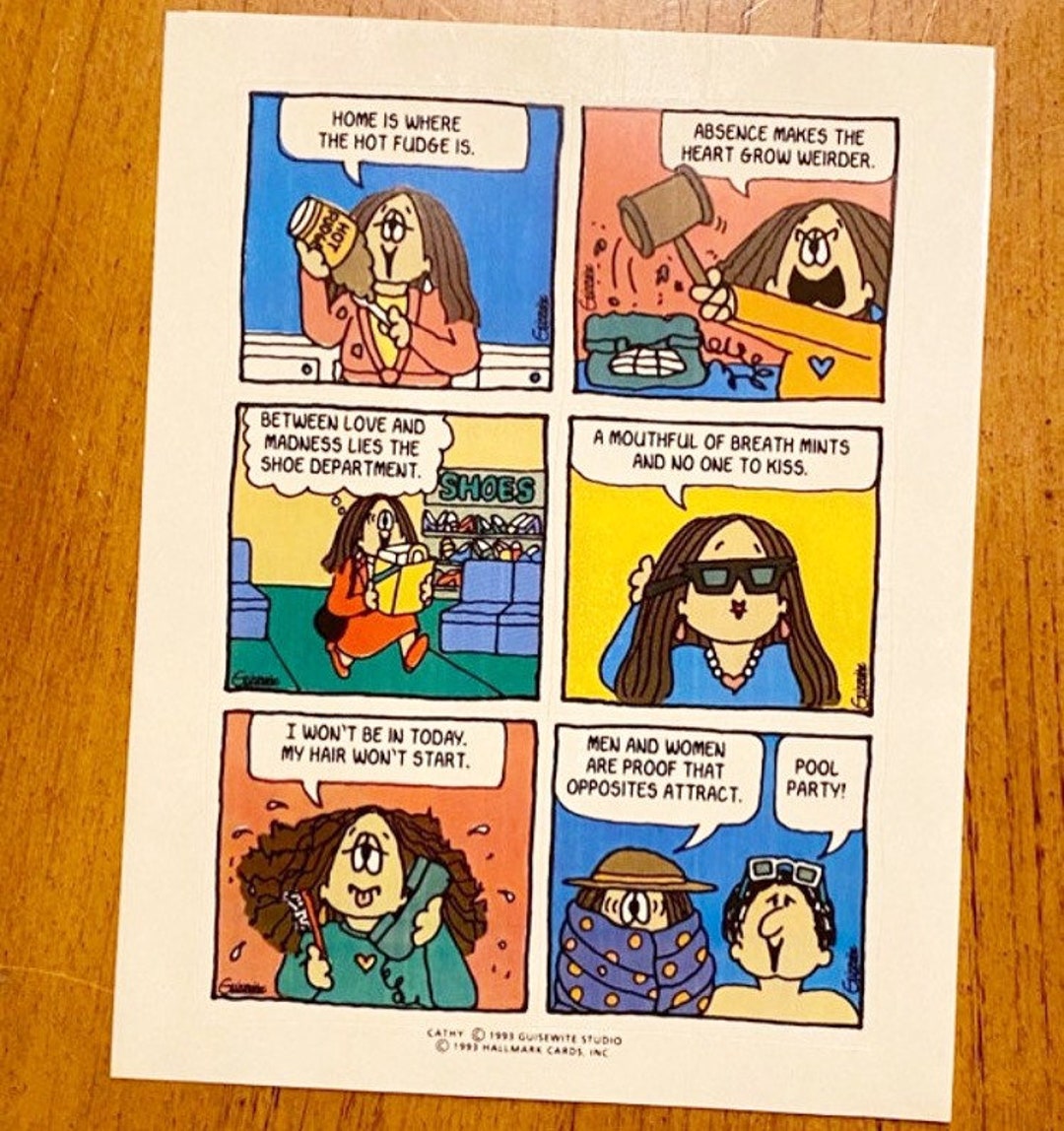 Vintage Cathy Stickers - Etsy
