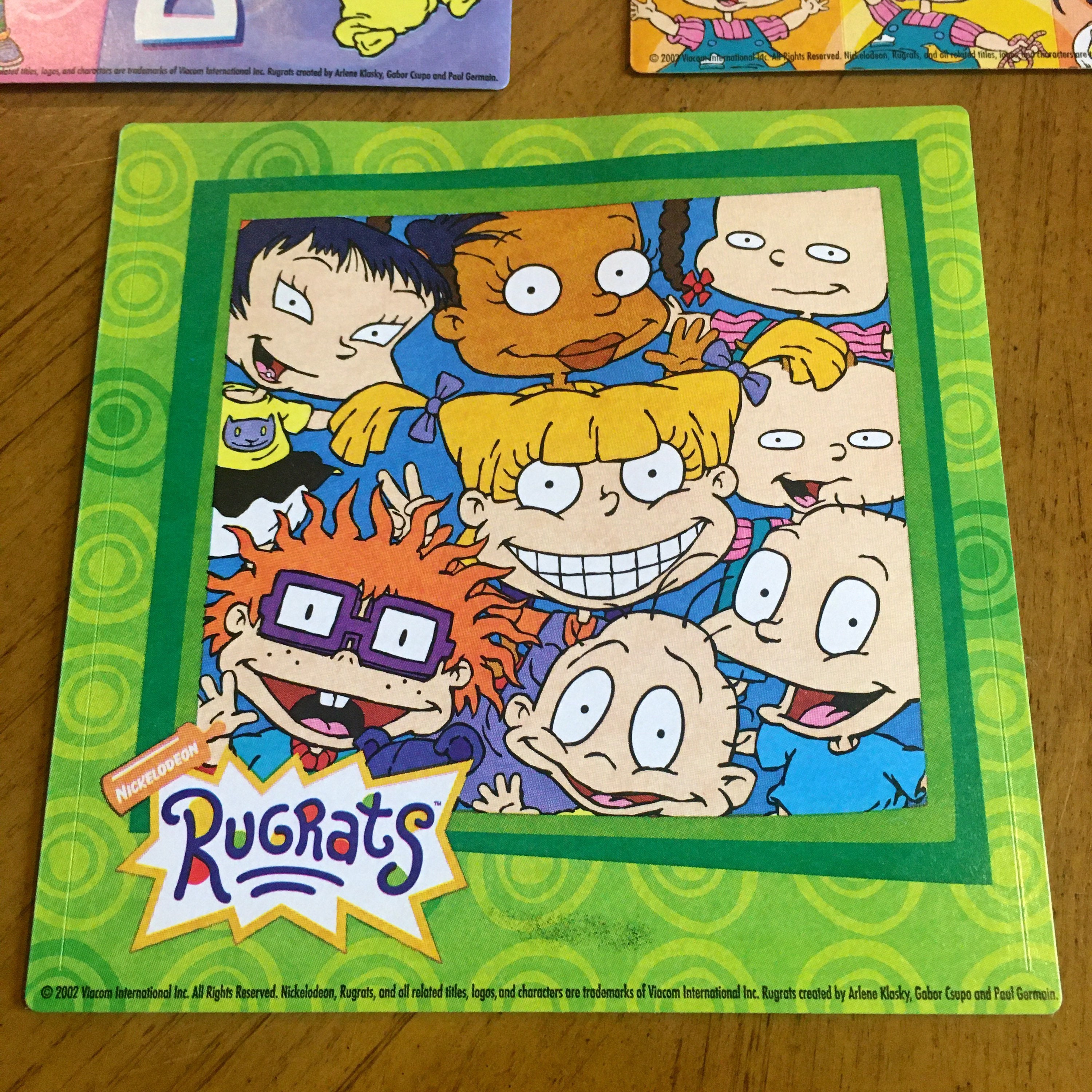 SET of Vintage Rugrats Stickers - Etsy