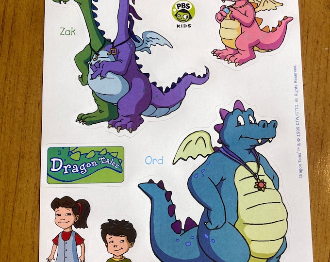 Dragon Tales Print - Etsy