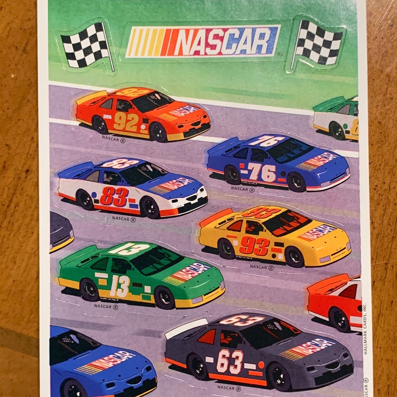 Nascar Stickers - Etsy