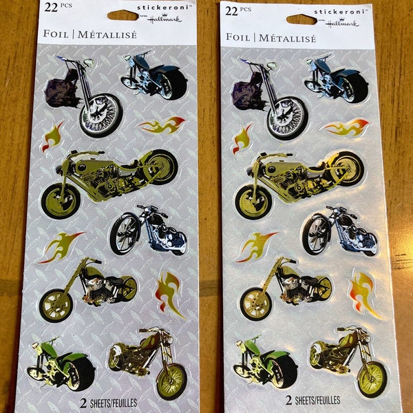 Vintage Motorcycle Stickers - Etsy